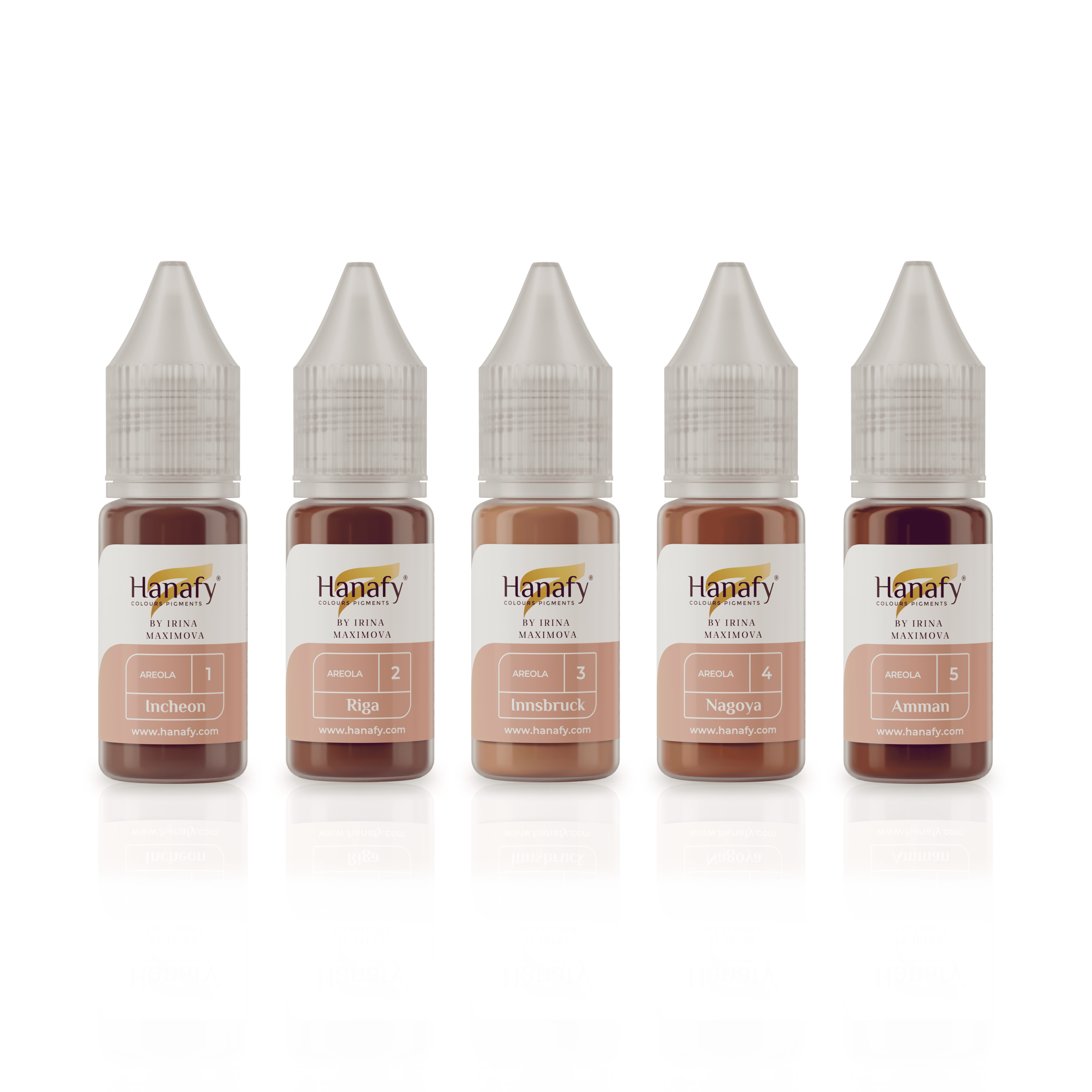 Pigments for Areola from Irina Maksimova – Hanafy® Company GR